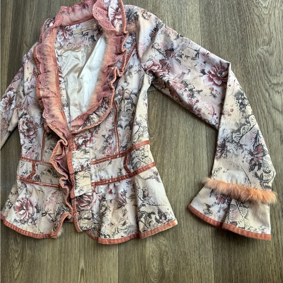 InkI | Jackets & Coats | Vintage Y2k Barbie Barbie Pink Velvet And ...